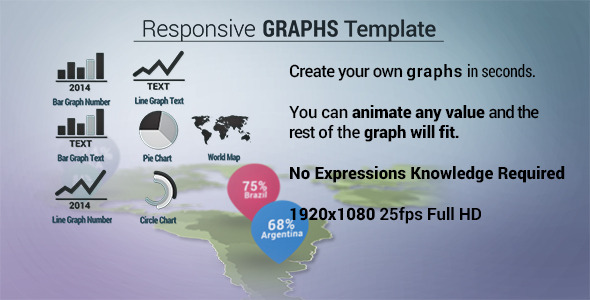 Infographic Graph Animation - After Effects Template