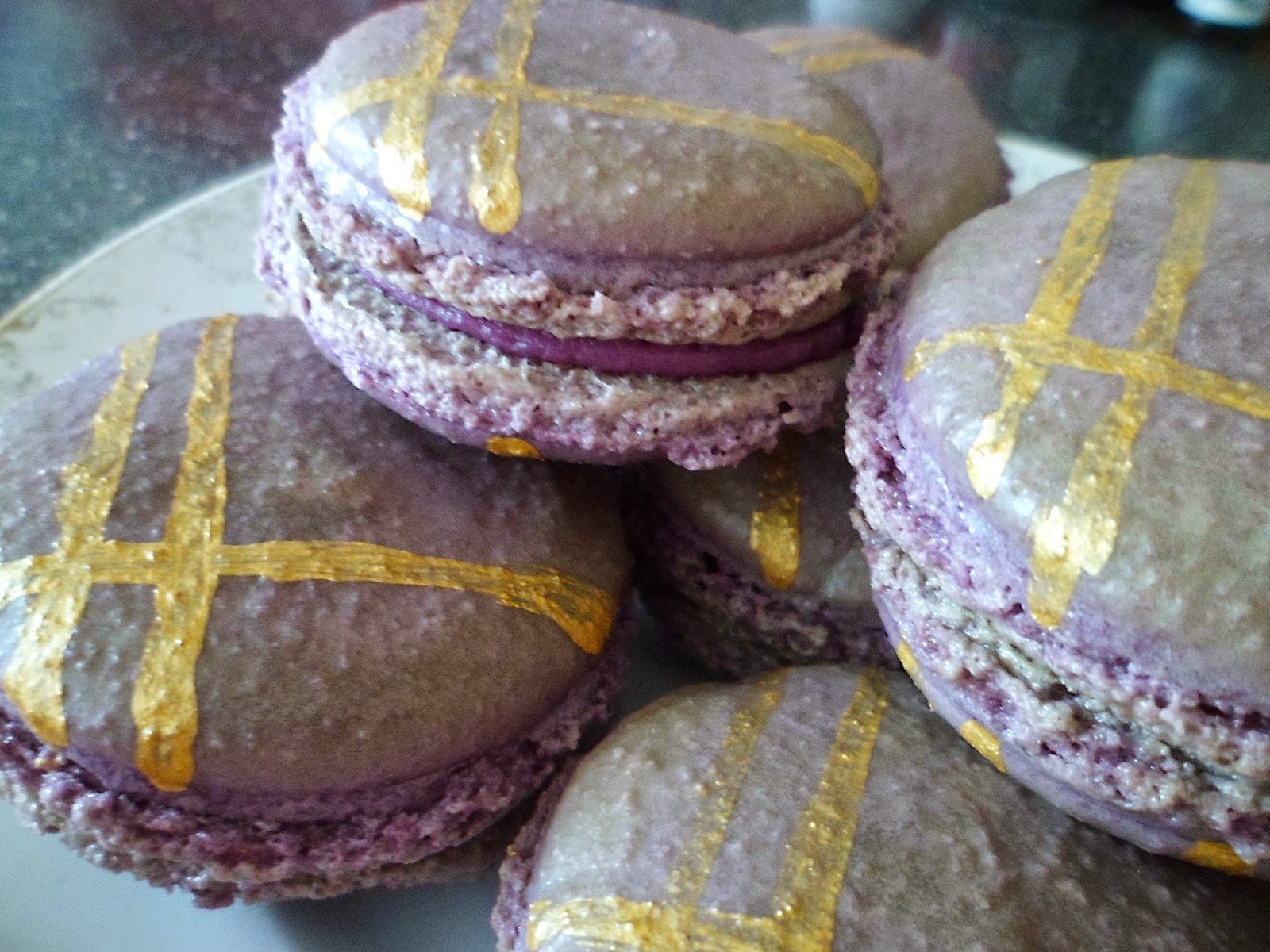 An Adventure in Macarons: Ube Macarons – Recipe
