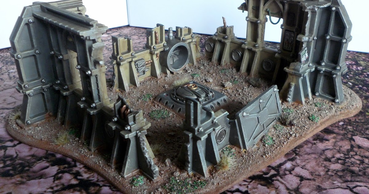 WeeMen: Terrain and Scenery - Ryza Ruins from Kill Team Set