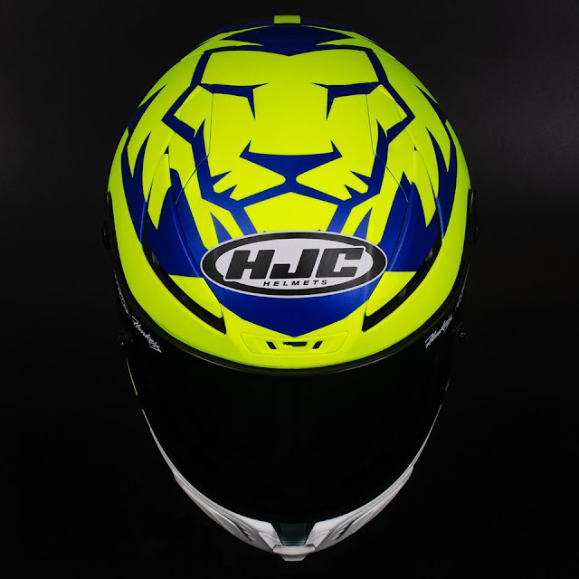 Racing Helmets Garage: HJC R-PHA 01R M.Ramirez 2020 by Dave Designs