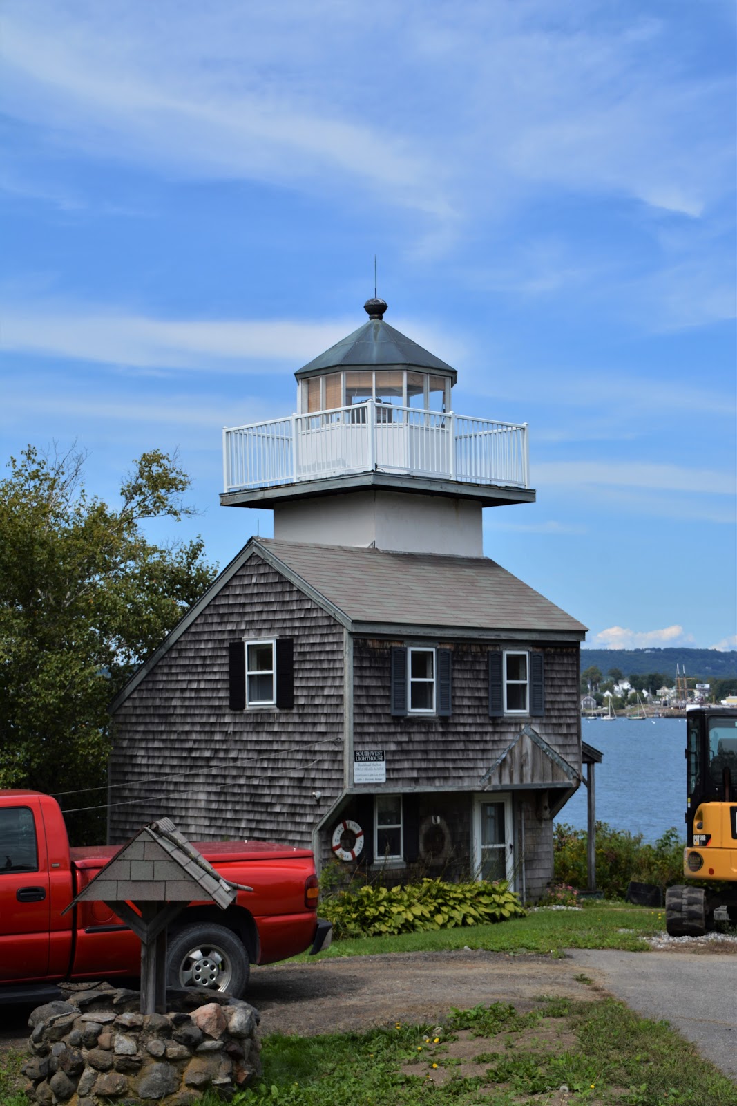 WC-LIGHTHOUSES: ROCKLAND HARBOR SOUTHWEST LIGHTHOUSE - ROCKLAND, MAINE