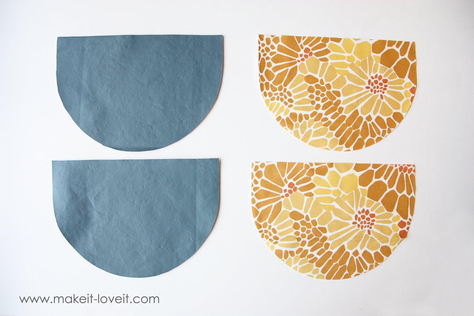 Rounded & Embellished {Faux Leather} Zipper Pouches | Make It & Love It