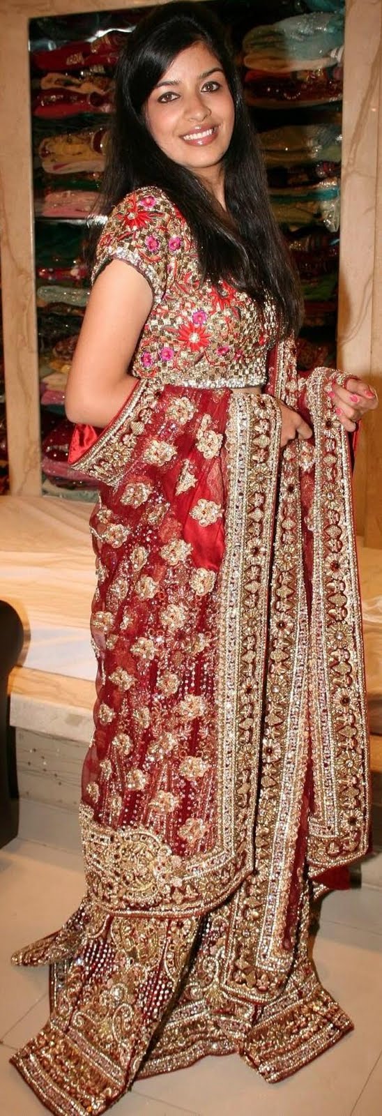 Actress, Actors, Pictures Collections: Annie Ruby in Saree