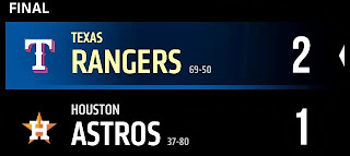 The Ranger's Stranger: Texas Rangers News, Scorecard, & Game Recap: 8/ ...