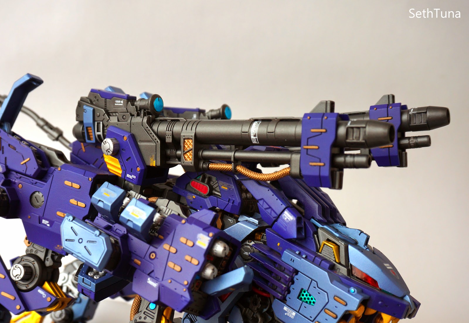 [HMM Zoids 1/72 LIGER ZERO PANZER HYBRIDE MODE] by [SethTuna]