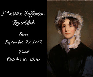 Martha Skelton Jefferson & Martha Jefferson Randolph: Life Before the ...