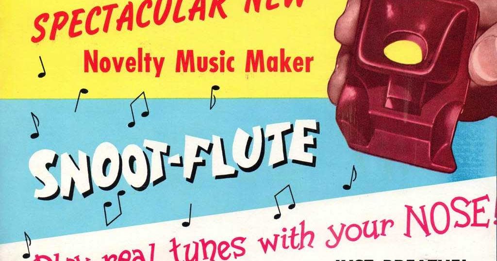 noseflute.org: A desirable plastic novelty : the Snoot-flute