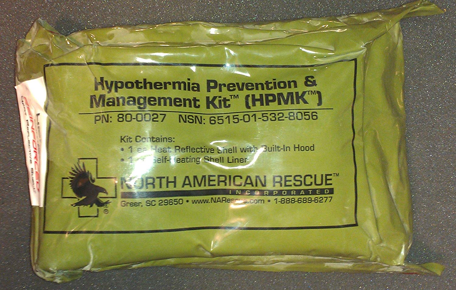 Webbingbabel: NAR Hypothermia Prevention and Management Kit - HPMK