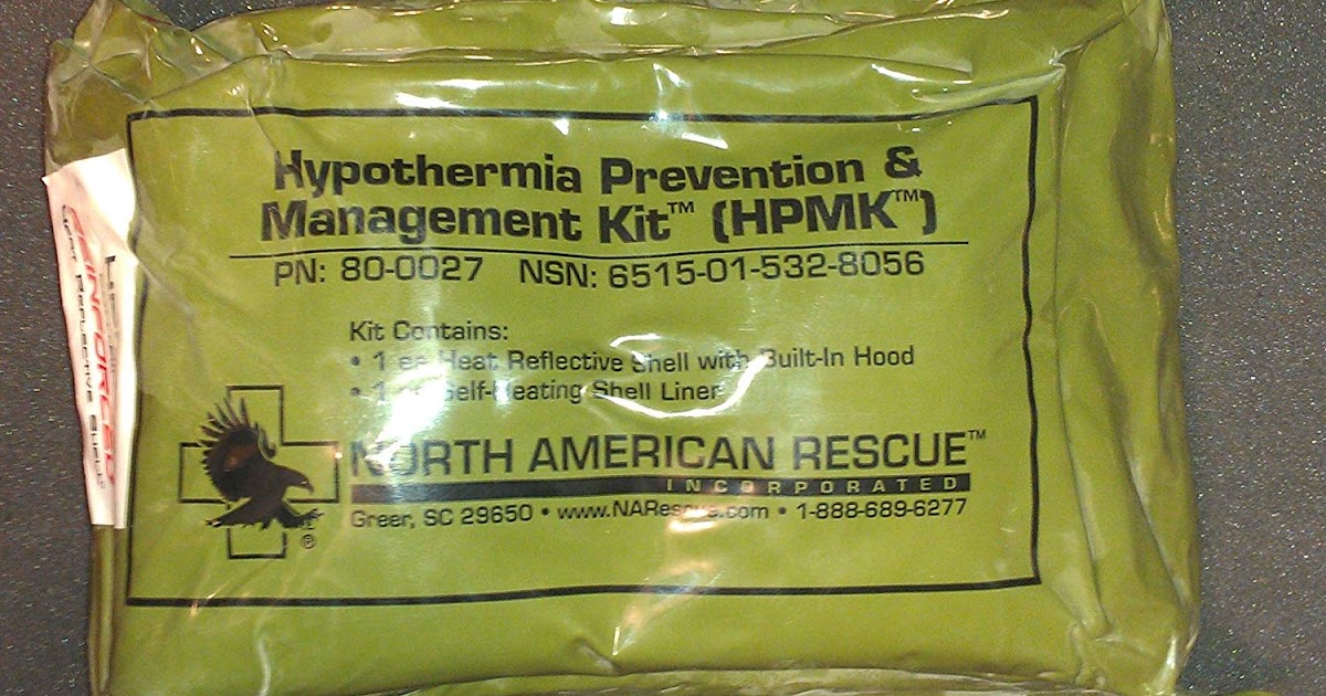 Webbingbabel: NAR Hypothermia Prevention and Management Kit - HPMK