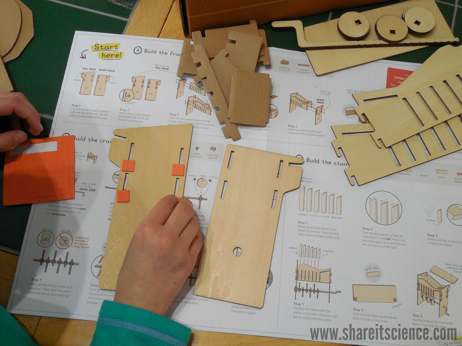 Share It Science Build Your Own Automaton Fun Stem Engineering