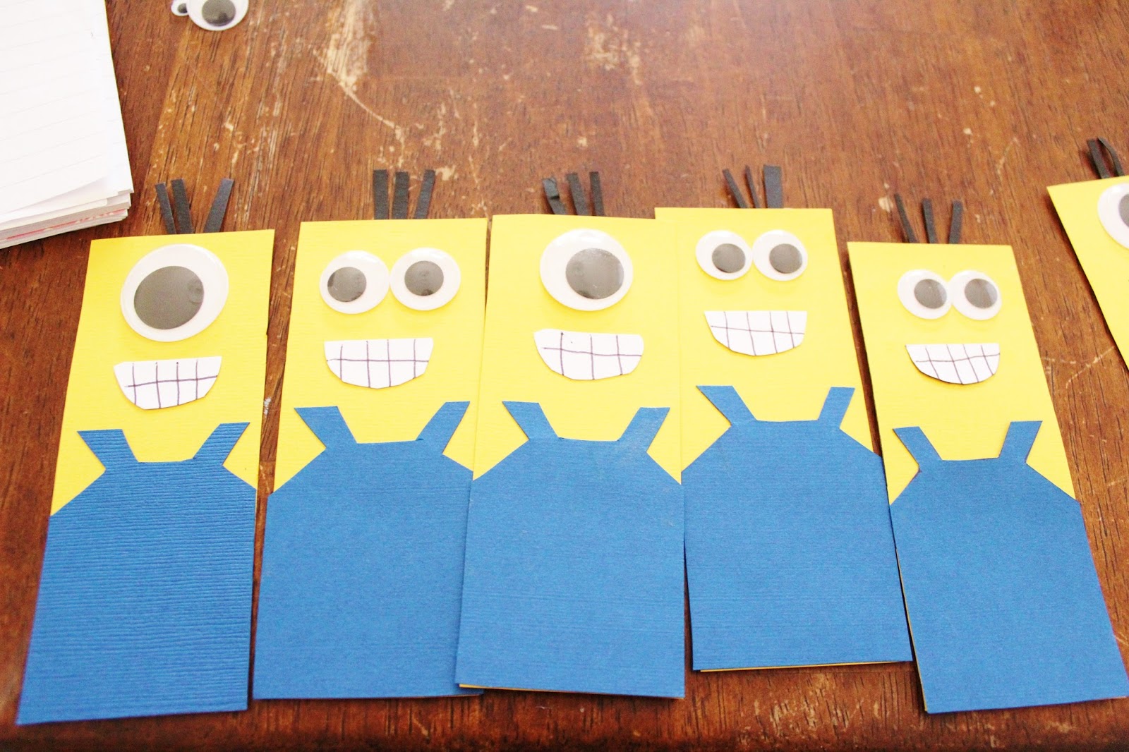 Minion Bookmarks | Munchkins and Mayhem
