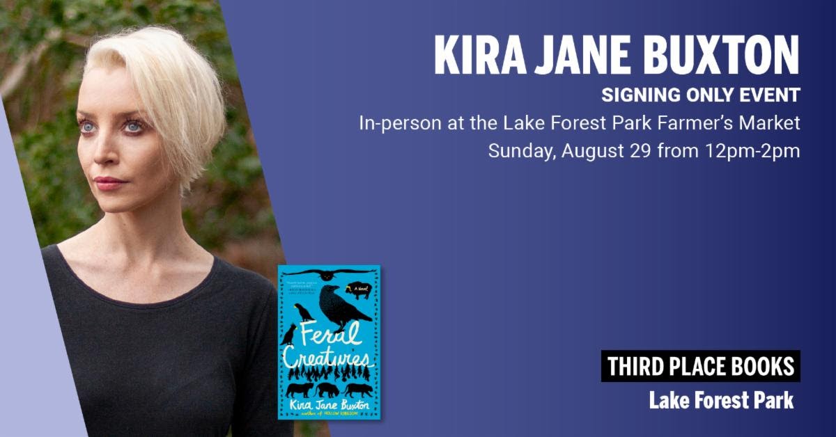 Shoreline Area News: Reminder: Kira Jane Buxton will be signing her new ...