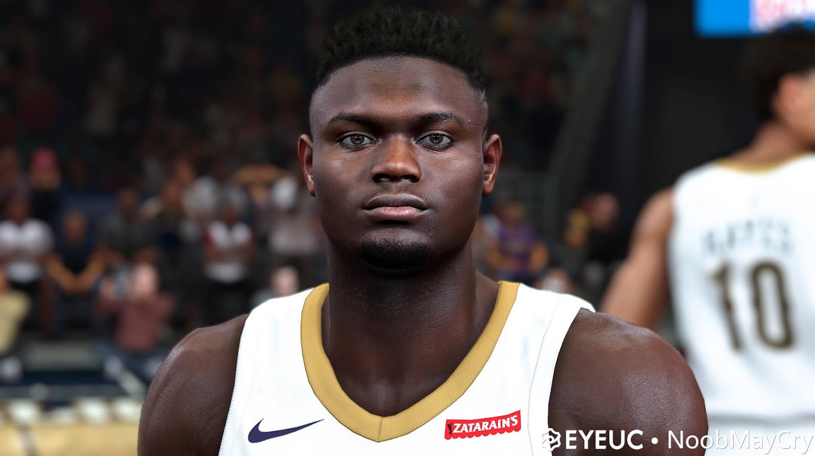 Zion Williamson Cyberface and Body Model By Noobmaycry [FOR 2K20]