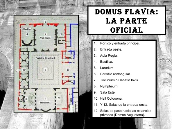 LOS ASESINOS DEL EMPERADOR: El Palacio De Flavio ó "La Domus Flavia"