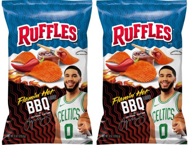 Frito-Lay Launches New Ruffles Flamin' Hot BBQ Potato Chips