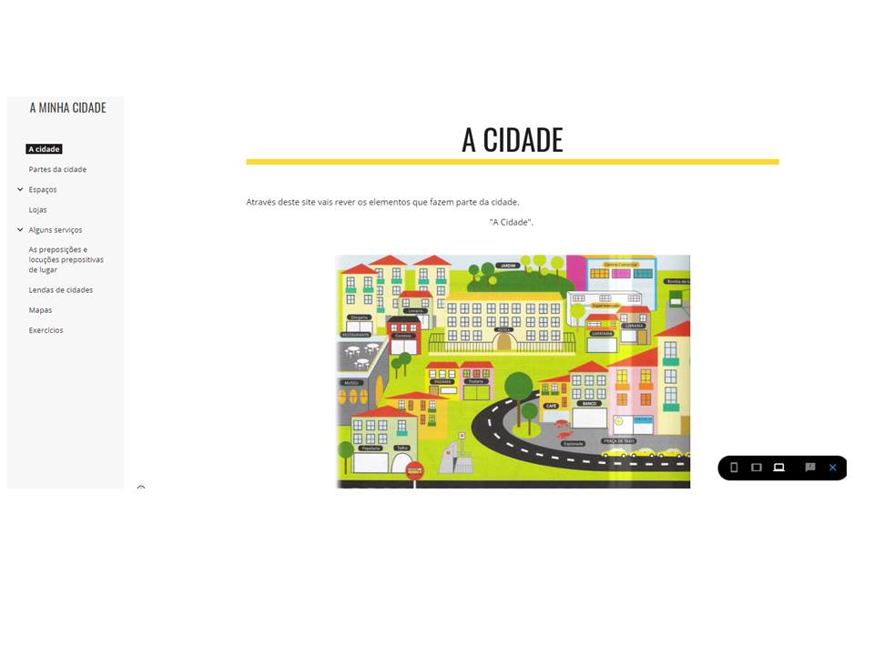 Falamos e Aprendemos Português: A cidade