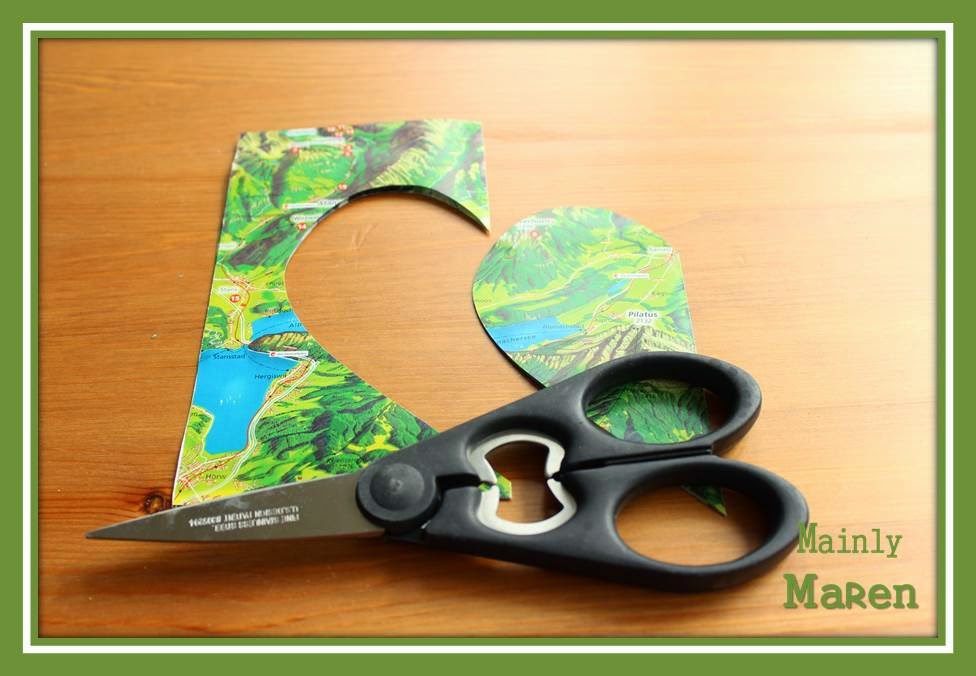 Mainly Maren: Travel Memories: Heart Map Collage