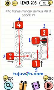 Brain Test : Level 201 202 203 204 205 206 207 208 209 210 Kunci ...