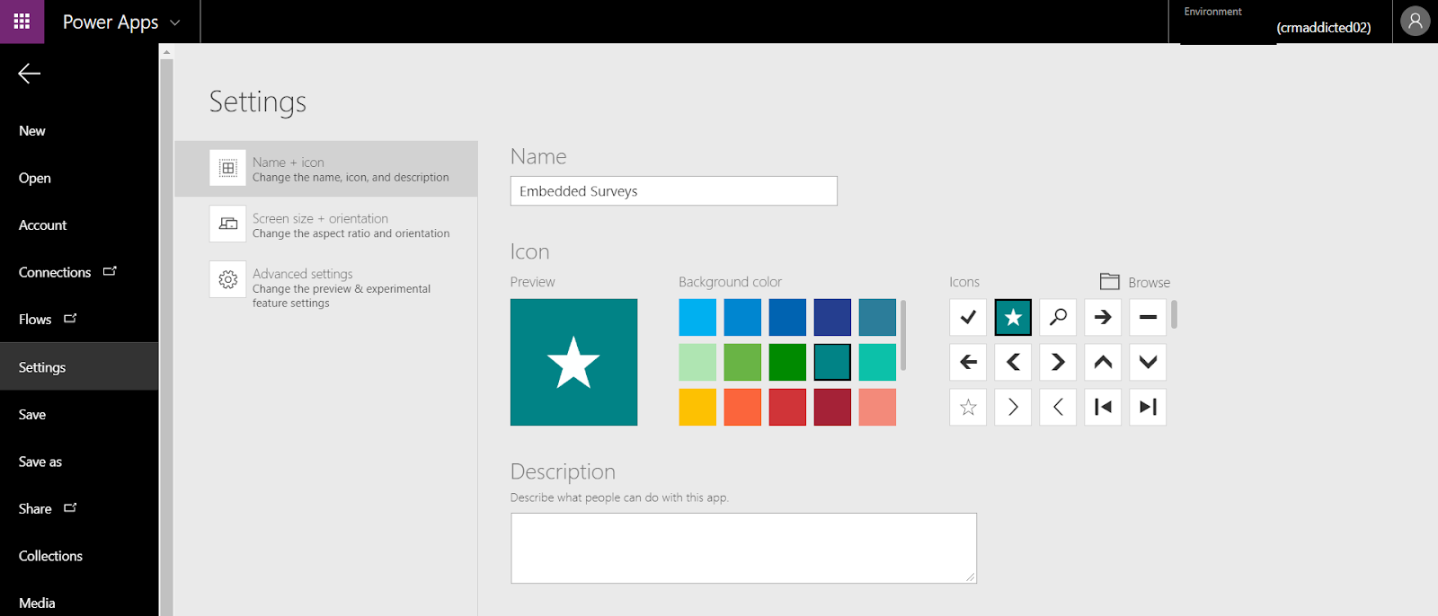 Embedding FormsPro surveys via a Canvas app