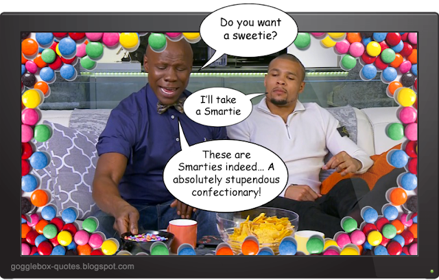 Gogglebox Quotes : Celebrity Gogglebox 2019 Episode 4 - Chris Eubank ...