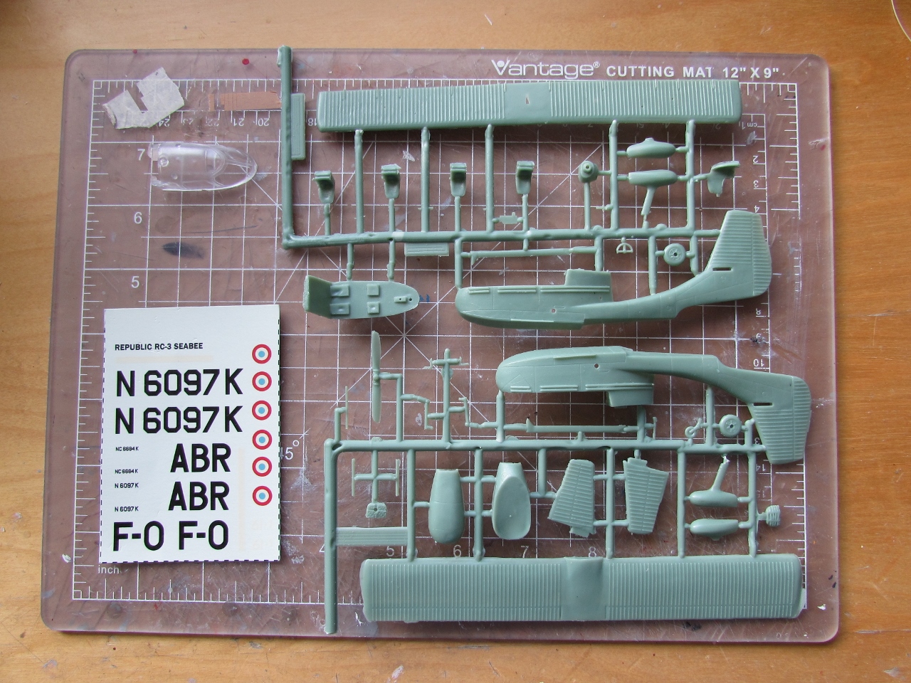 Republic Seabee - 1/72nd Mach 2 injected plastic kit - Work in Progress ...