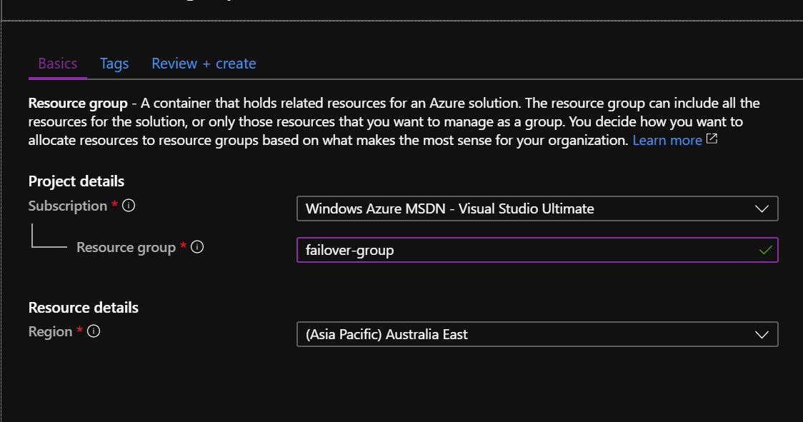 Anupama Natarajan: Data Platform Tips 3 - Auto-failover groups