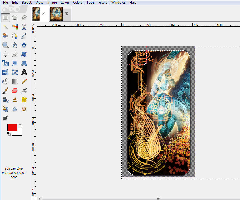 Create a Psychedelic iPhone Cover