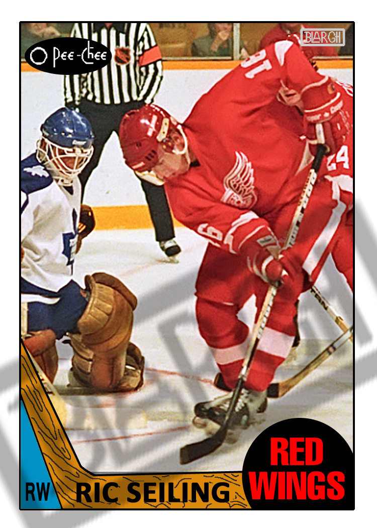 The Cardboard and Me: Lost Cards: 1987-88 OPC Ric Seiling