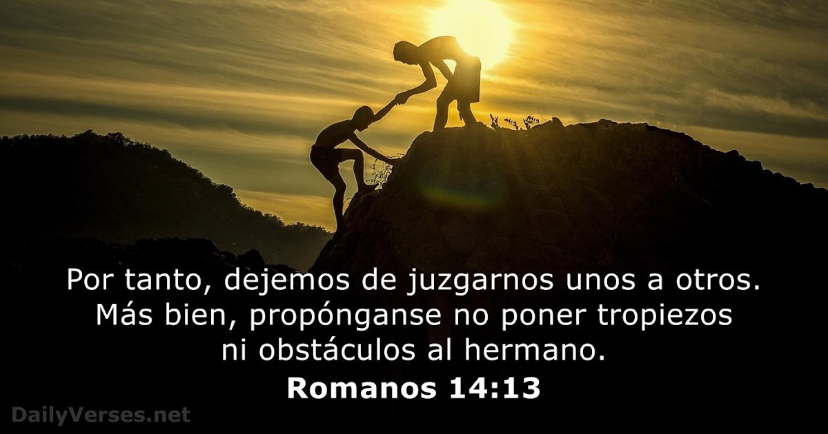 ANTOFAGASTA RELIGIOSA: LA BIBLIA: ROMANOS 14