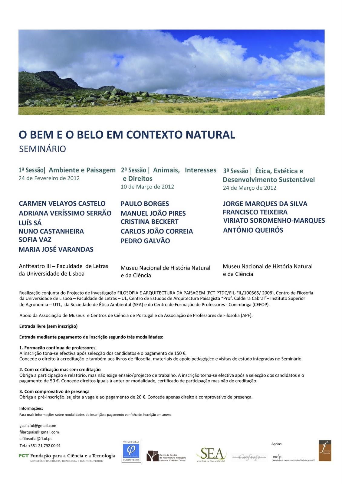 Filosofia: O Belo e o Bem em contexto natural