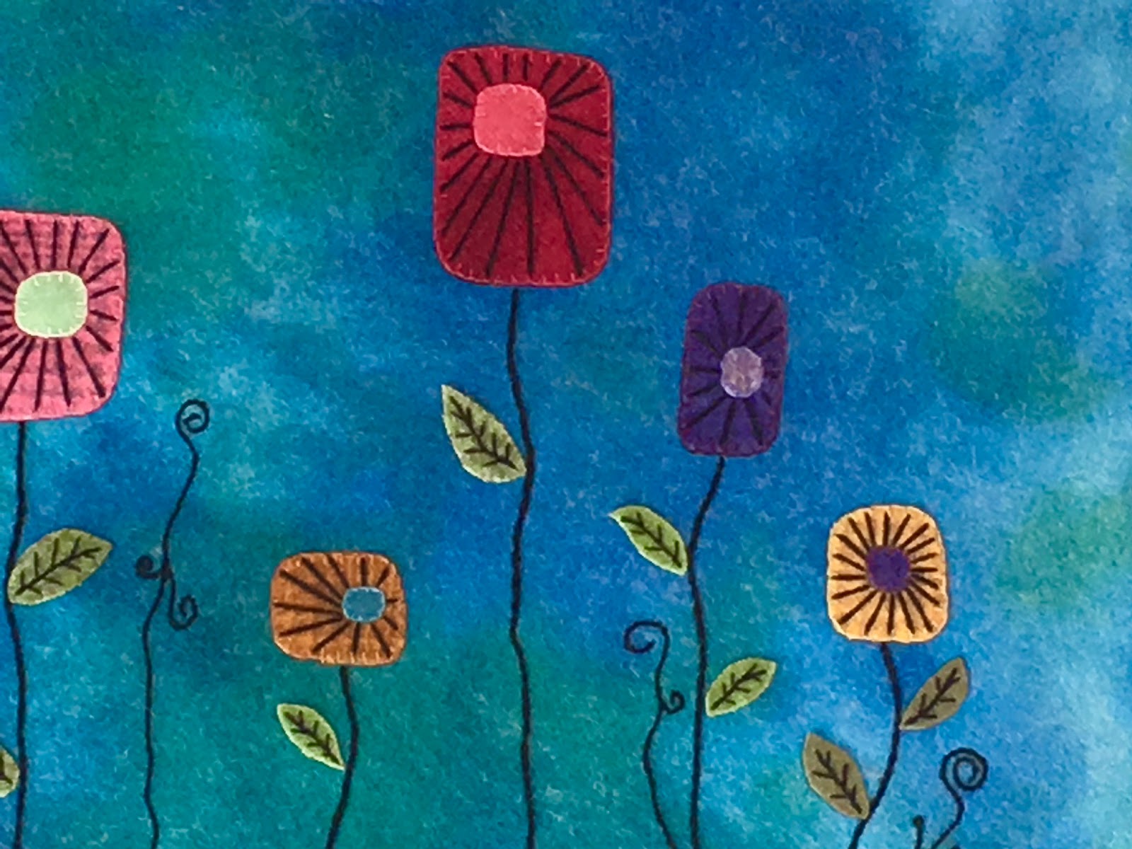 THE INSIDE STORI - BY MARY STORI: FOLK ART FLOWERS