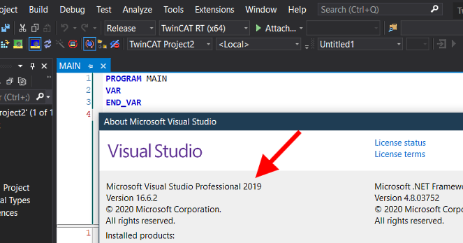 Go TwinCAT: New TwinCAT build 3.1.4024.10