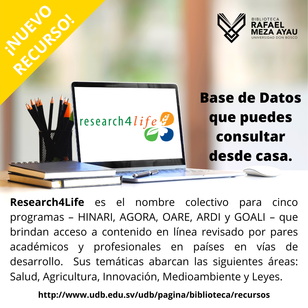 Biblioteca "Rafael Meza Ayau". Universidad Don Bosco. : Nueva Base de ...