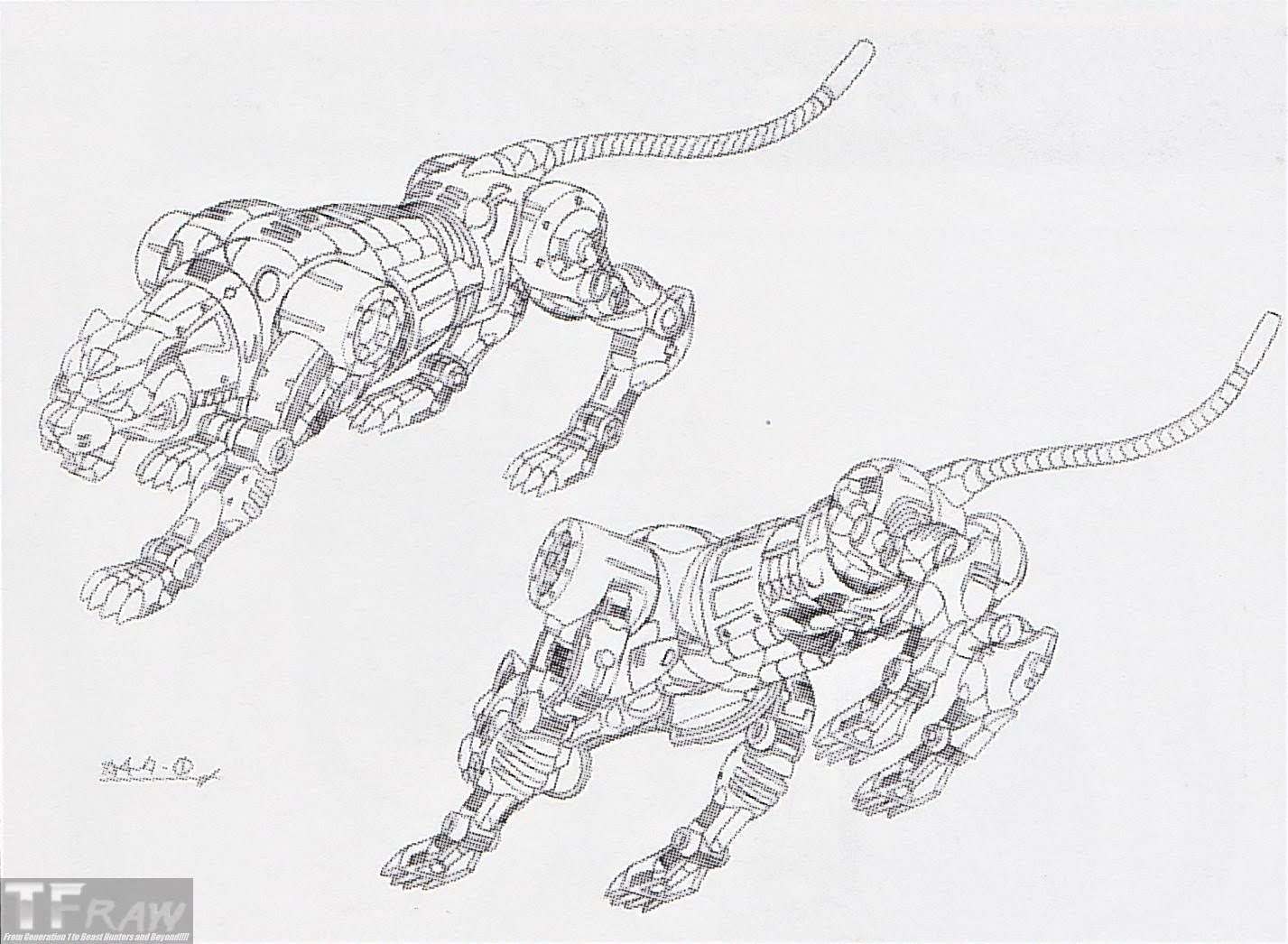 Beast Wars Toy Concept Designs