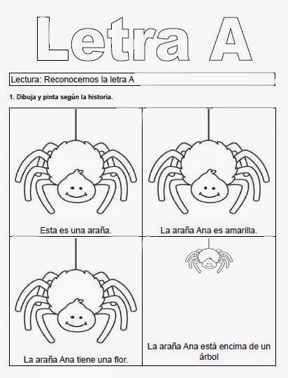 Aprendiendo y enseñando en primer grado: Cuento de la letra A