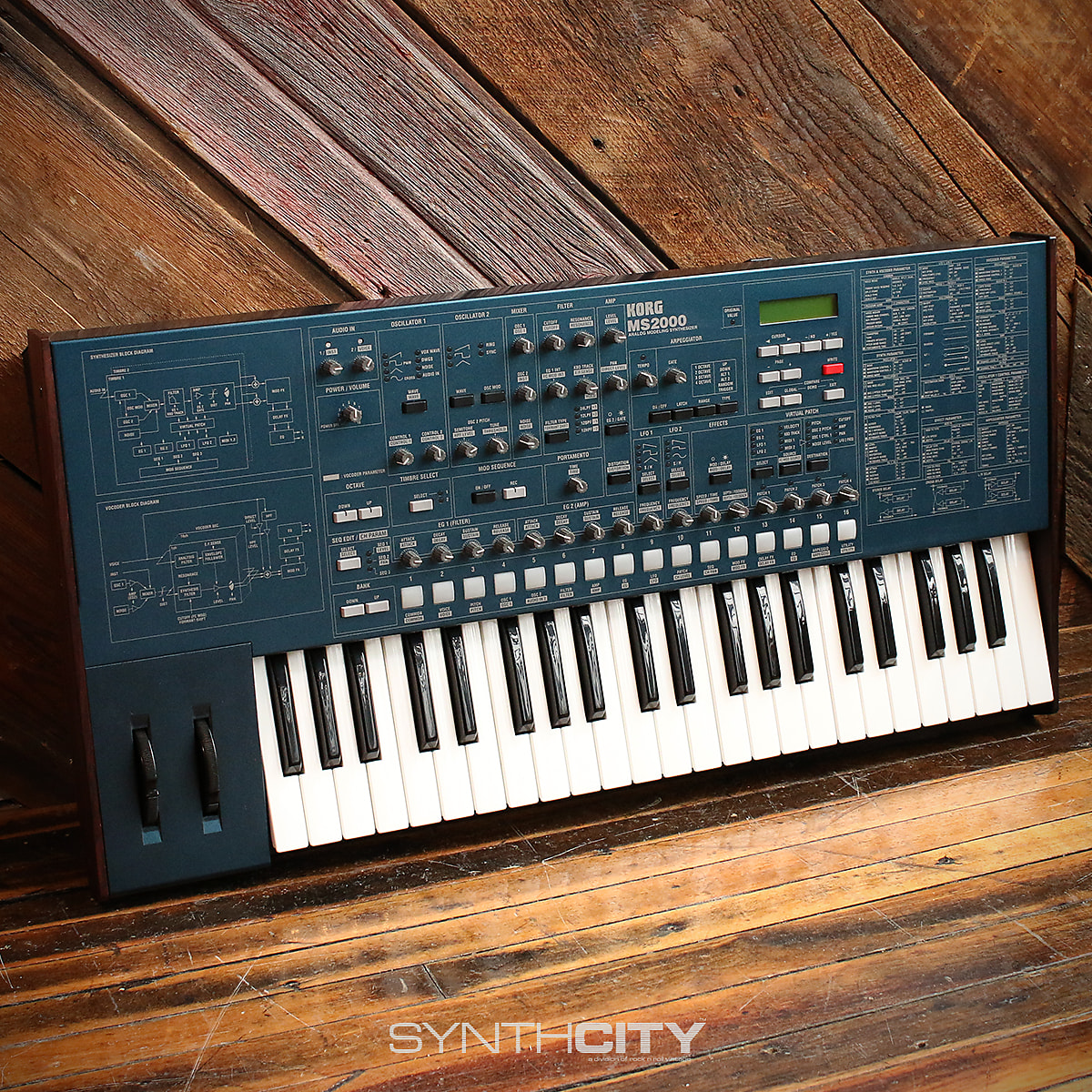 MATRIXSYNTH: Korg MS2000 Analog Modeling Synthesizer