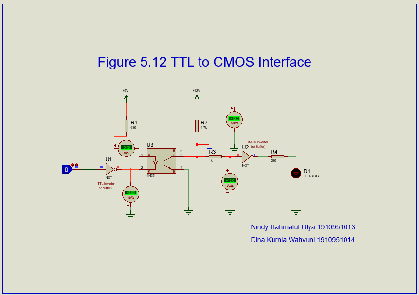 TEKNIK ELEKTRO: 5.12 Interfacing with Different Logic Families