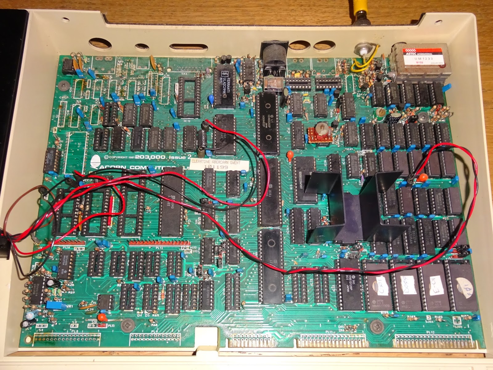 Tynemouth Software: BBC Micro Issue 2 Model A Repair