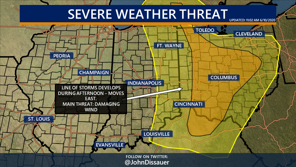 New At Dis Hour Severe Thunderstorms Possible Wednesday Afternoon