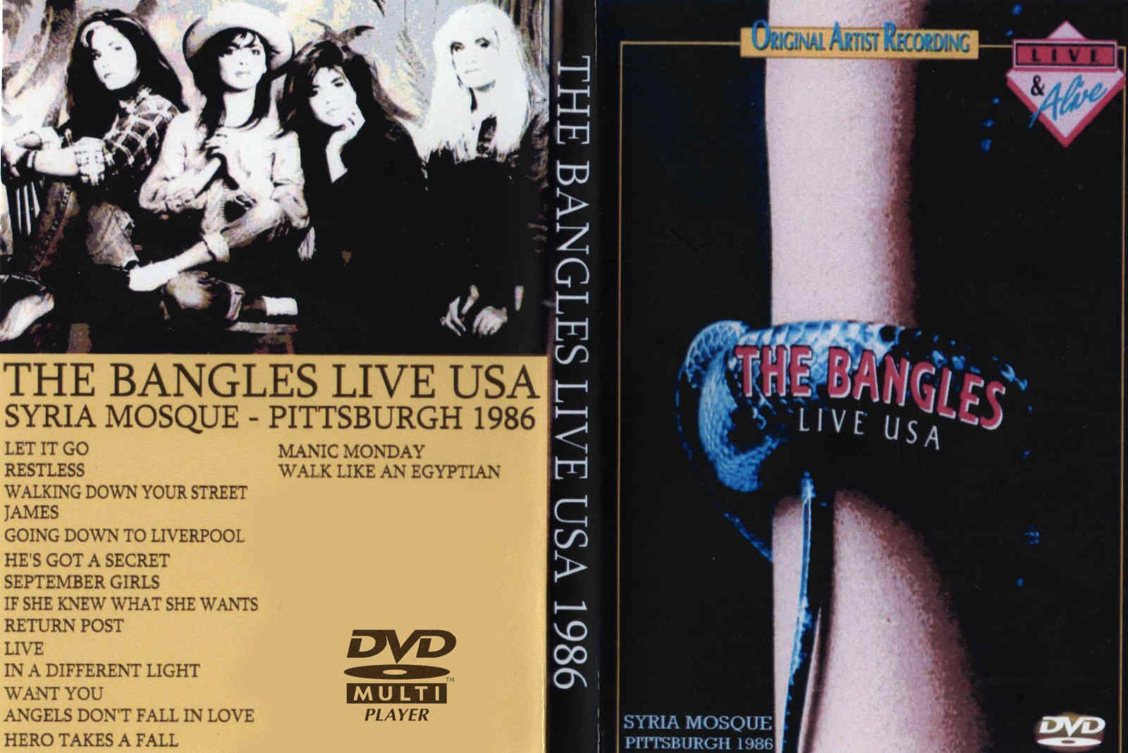 T.U.B.E.: The Bangles - 1986-12-13 - Pittsburgh, PA (DVDfull pro-shot)