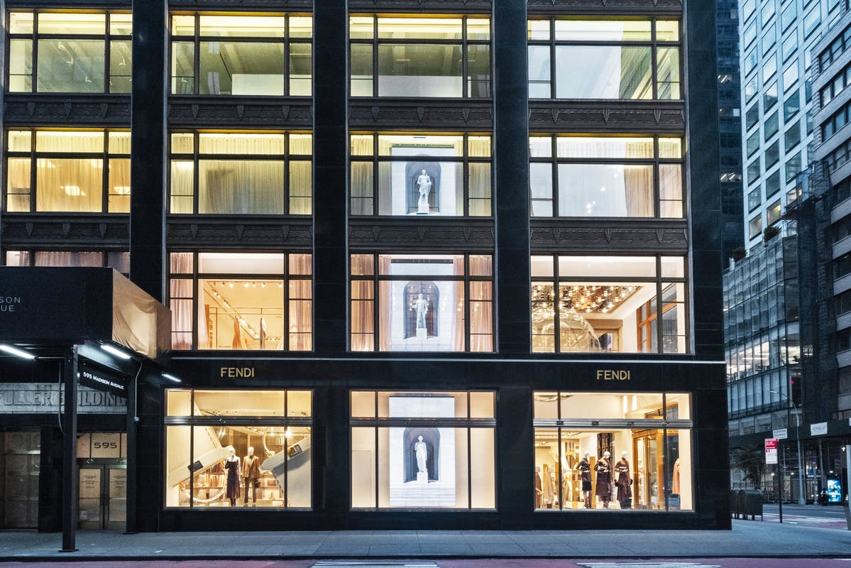 La nueva flagship store de Fendi en New York es una joya arquitectónica ...