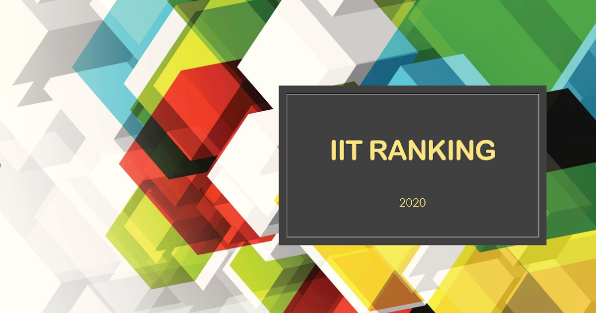 List of Top IITs 2020