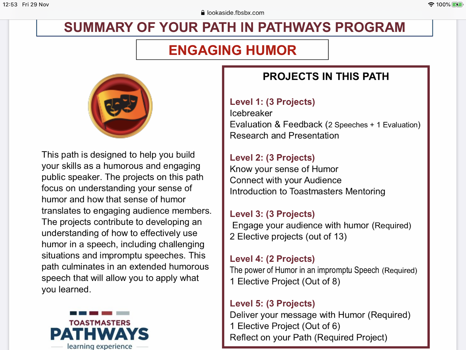 Pathways Experience After Level 5 Path Completion