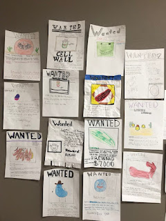 collidingwithscience: Wanted Posters for Cell Organelles