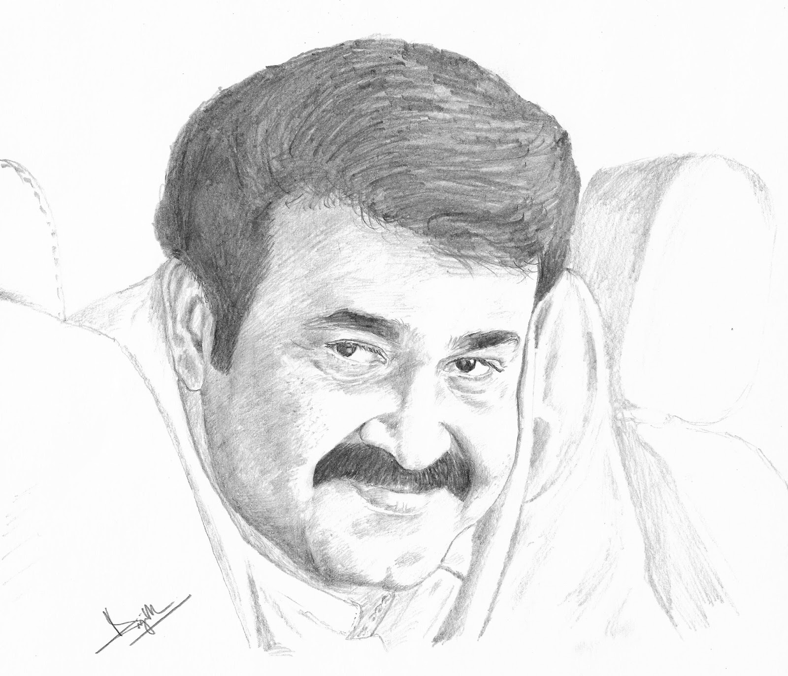 Fine art: Mohanlal