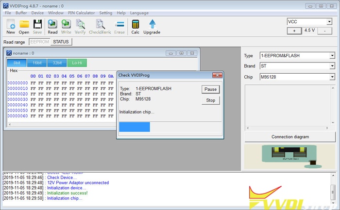 VVDI Prog Read Immo 95128/95256 & dash 35080/35160 No Soldering ...