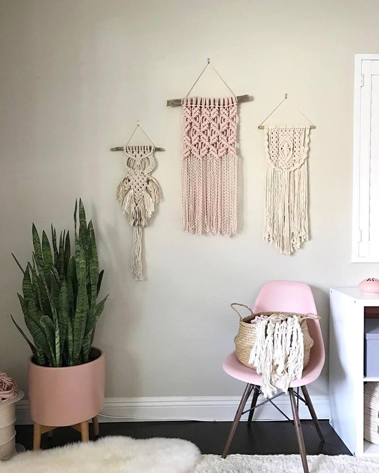 Tina's handicraft : wall decoration macrame - 16 designs