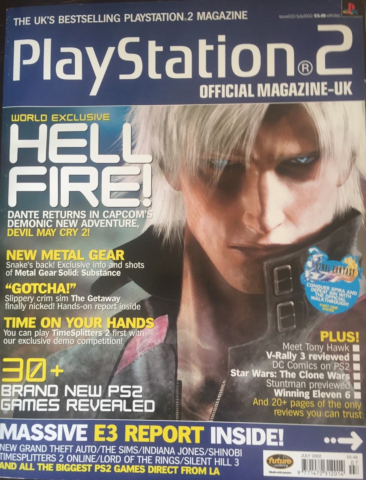 The Official Playstation 2 Magazine Chronology: Issue 22 (July 2002)