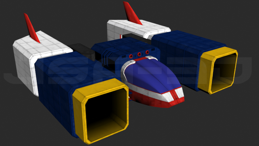 JSA3D Desktop: Chōdenji Machine Voltes V - Stage Three