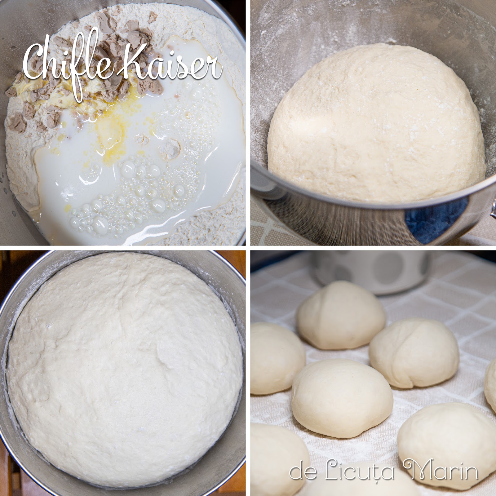 Din bucătăria mea: Chifle Kaiser